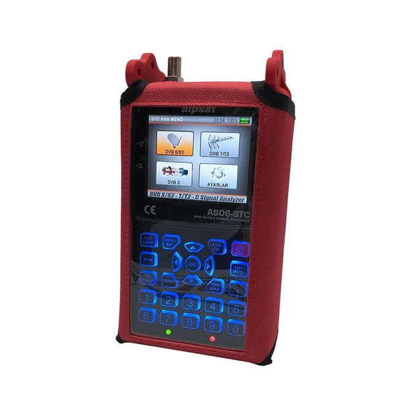 PTTAVM: ALPSAT AS06-STC SATFINDER 6 HD SLIM GÖRÜNTÜLÜ UYDU BULUCU ...