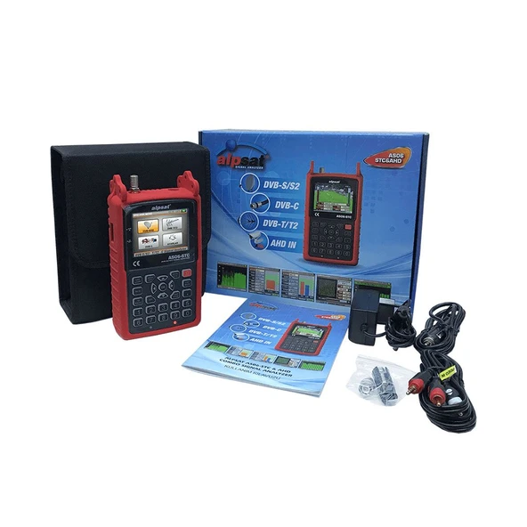 PTTAVM: ALPSAT AS06-STC SATFINDER 6 HD SLIM GÖRÜNTÜLÜ UYDU BULUCU ...