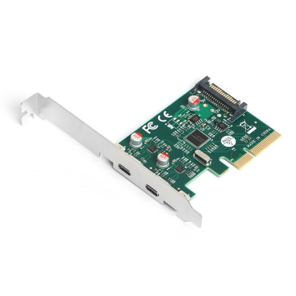 PTTAVM: Dark USB 3.2 Gen2 2x Type-C PCI-E x4 Kart
