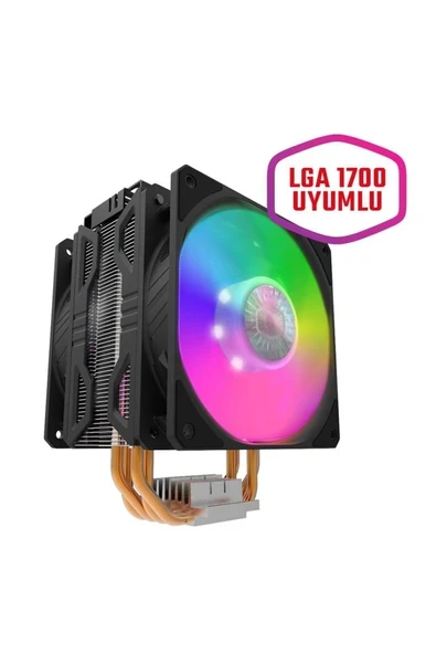 PTTAVM: Coolermaster Hyper 212 Dual Sickleflow 2X120MM Argb LED Fanlı ...