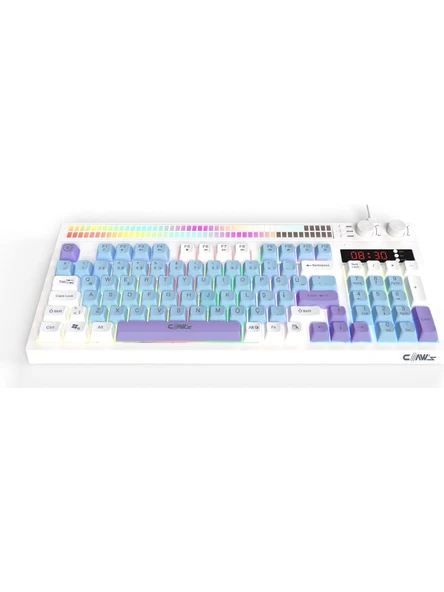 PTTAVM: Claws Spectrum K1 RGB Membrane Kablolu Oyuncu Klavyesi