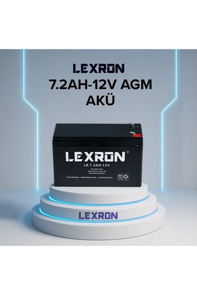 PTTAVM: Lexron 12 volt 7.2 amper kuru tip akü